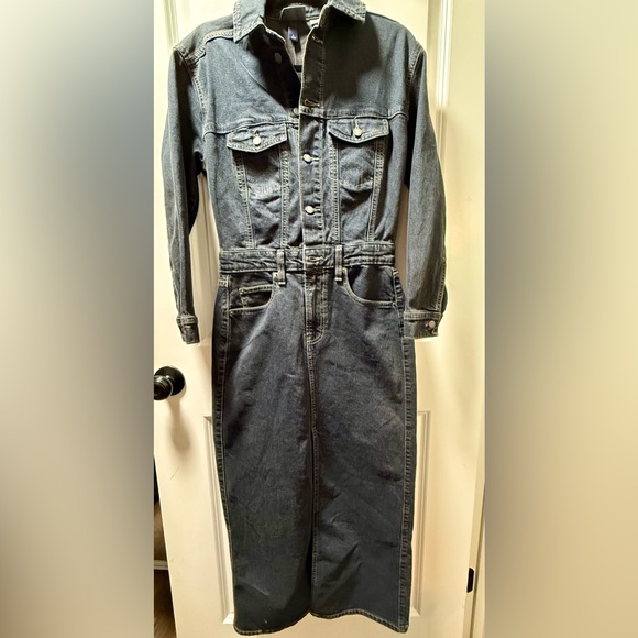 Universal Thread | Dresses | Universal Thread Denim Maxi Dress | Poshmark